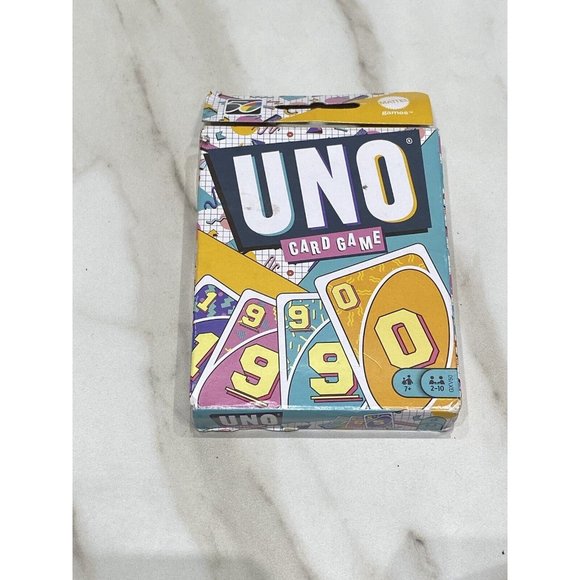 Mattel | Toys | Mattel Uno Retro Classic Version Family Card Game 3 Of ...